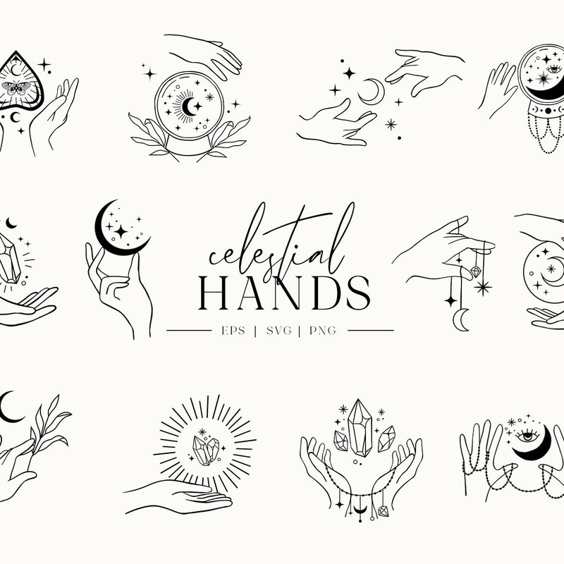 Celestial Logo - Etsy