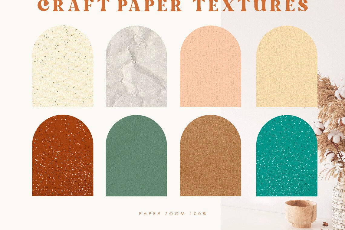 Retro Digital Paper Hippie 60s 70s Abstract Landscape Texture - Etsy