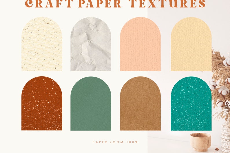 Retro Digital Paper Hippie 60s 70s Abstract Landscape Texture - Etsy