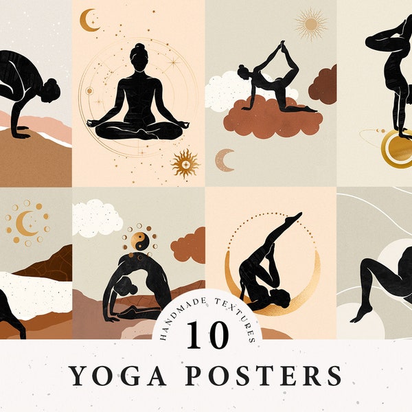 Sun Salutation Poster - Etsy