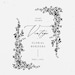 Vintage Antique Vector EPS Floral Frames Set Line Art Victorian Wedding ...