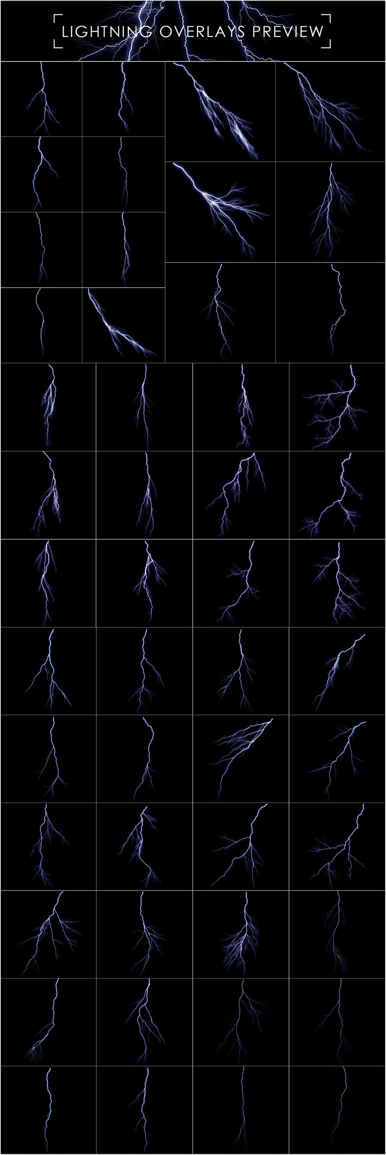 Photoshop Overlay Lightning Effect Overlays Realistic Photoshop ...