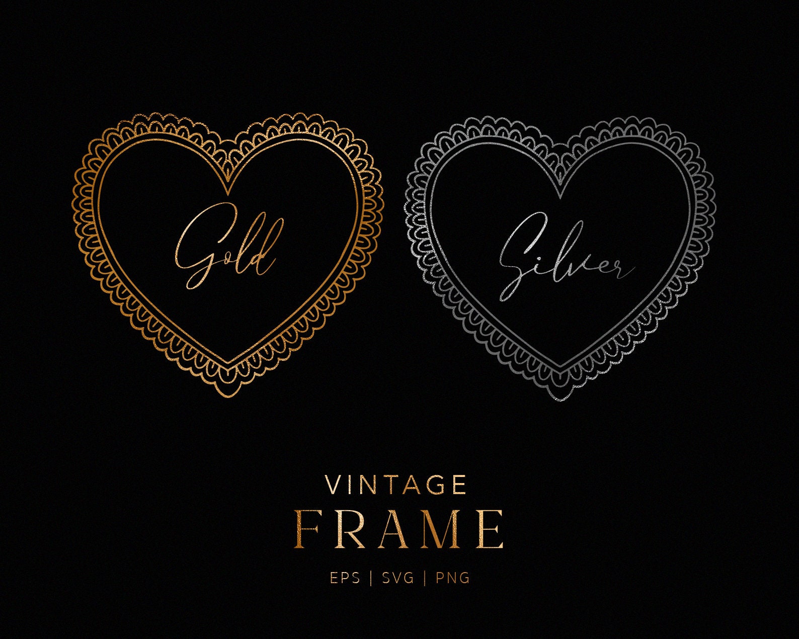 Heart Frame SVG Love Wreath SVG Cricut Valentine's Day Heart Frame ...