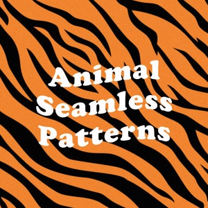 Animal Skin Pattern Cheetah, Leopard, Tiger, Zebra, Snake, Cow, Peacock ...