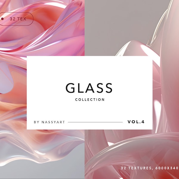 Liquid Glass 3d Backgrounds - Etsy