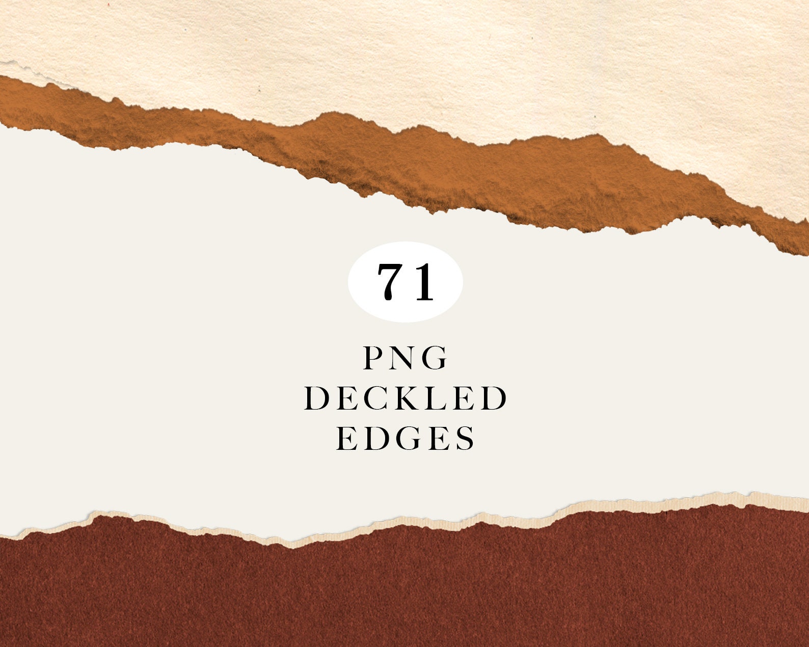 Deckle Edge Torn Paper Clipart, Collage Abstract Png, Craft Grunge ...
