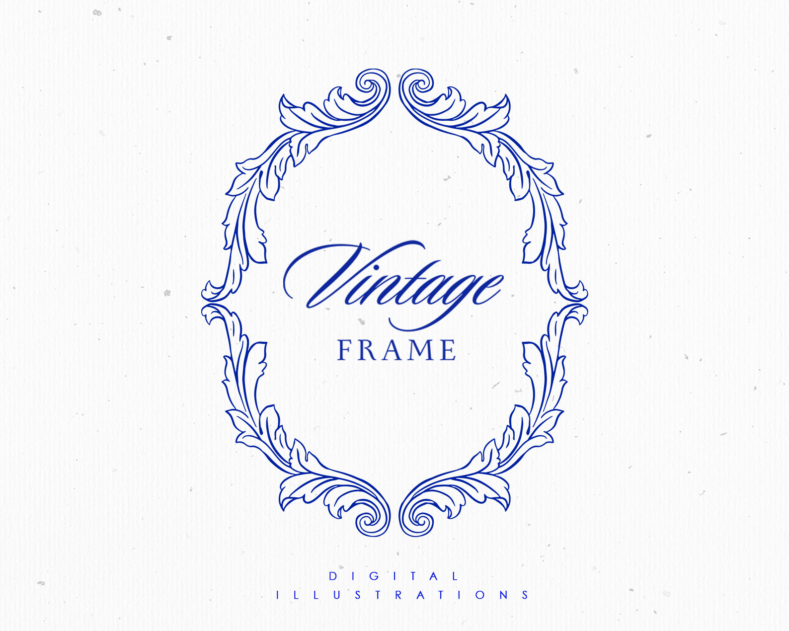 Baroque Vintage Frame SVG Victorian Old Frame Wedding Frame - Etsy