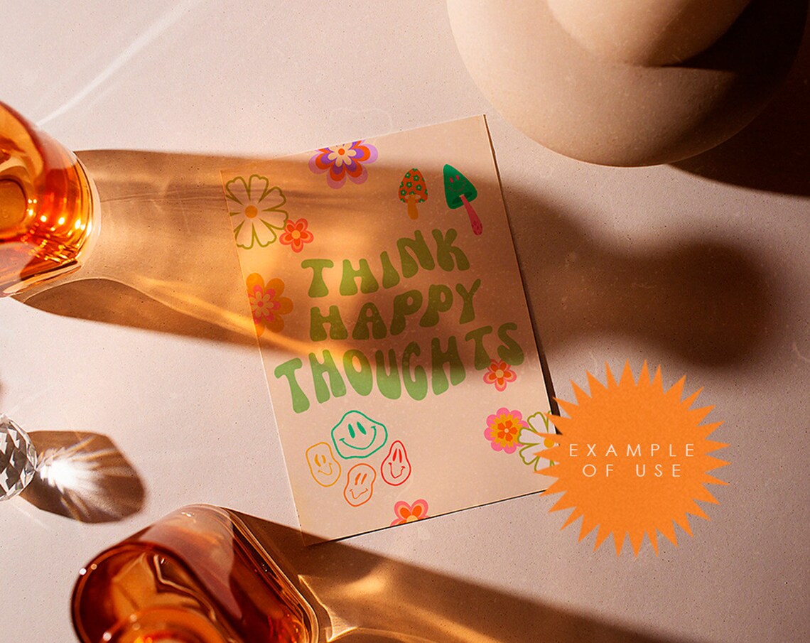 Retro Groovy 70s Print Groovy Poster Retro Print Vintage - Etsy