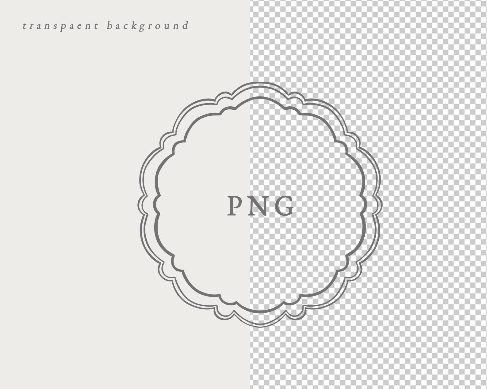 Vintage Ornate SVG Frame - Wedding Emblem Label Frame SVG - Line Art ...