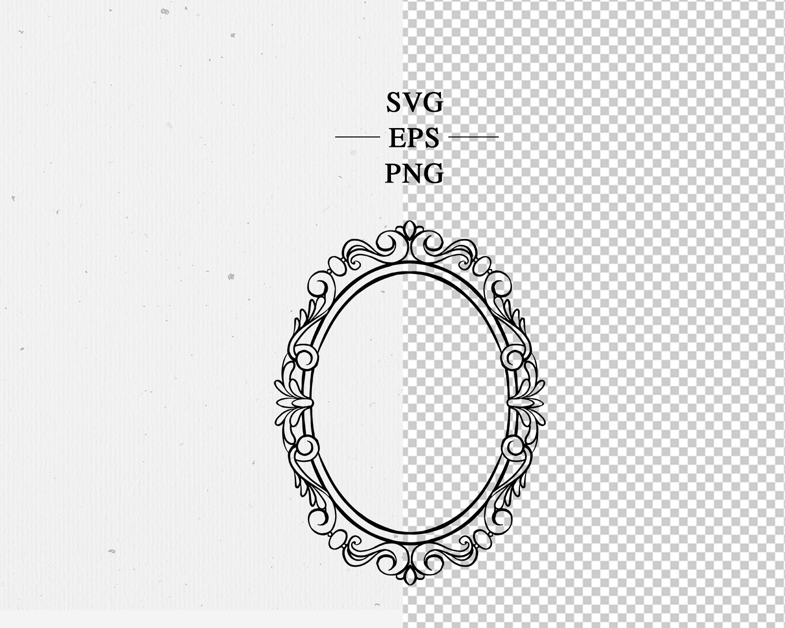 Baroque Victorian Vintage Frame SVG Victorian Old Frame - Etsy