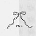 9 Ribbons Bows Hand Drawn Sketch, Whimsical Bow, Ribbon Clipart ...