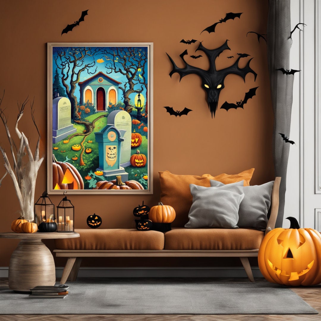Vintage Halloween Printable Wall Art Mega Bundle: 20 Spooky - Etsy
