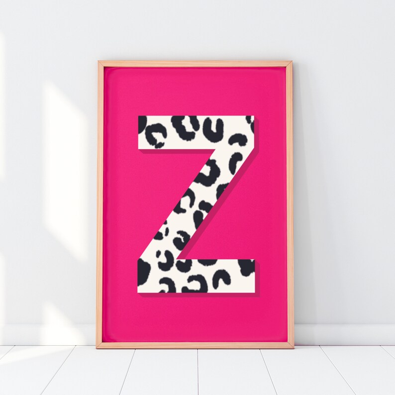 Custom Initial Prints J / Personalized Initial Prints / - Etsy