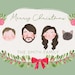 Personalized Christmas Card Multi Pack Custom Family - Etsy