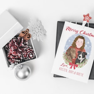 Personalized Christmas Card Multi Pack Custom Family - Etsy