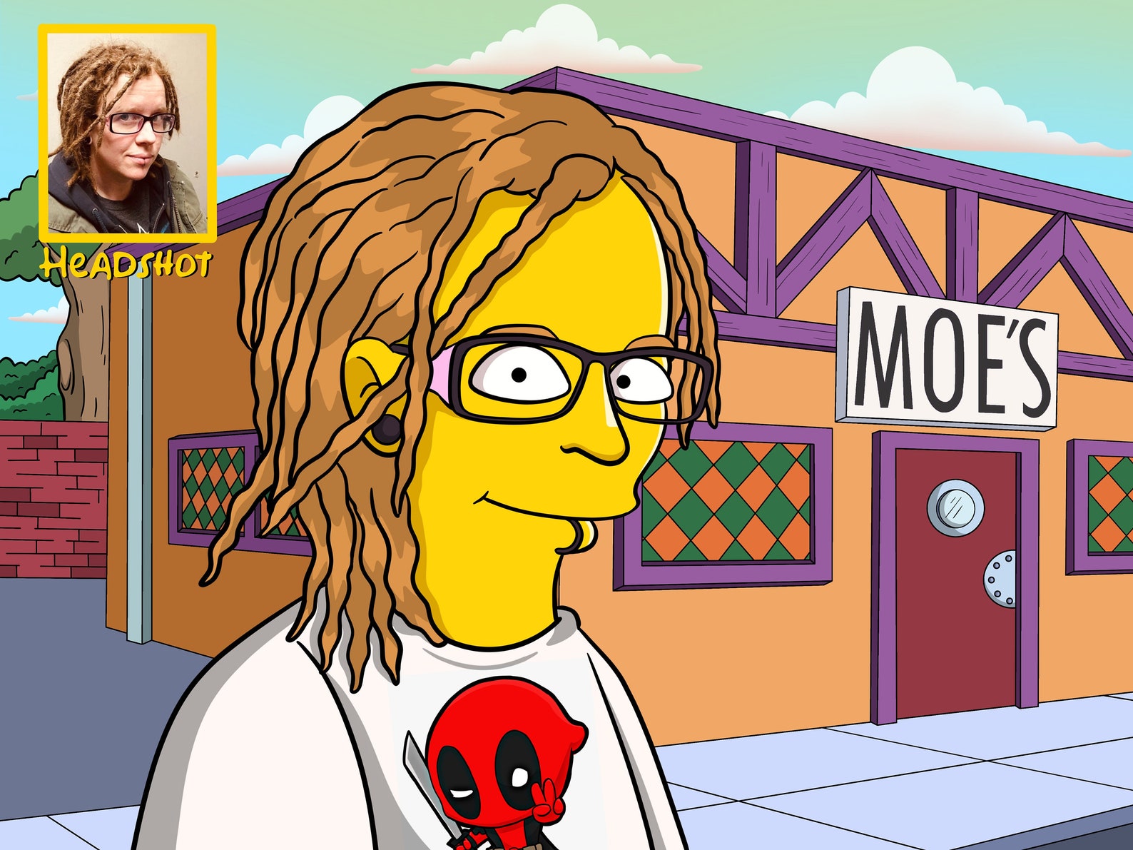 Simpsons / Simpsons Portrait / Custom Simpsons Portrait / | Etsy