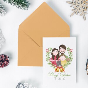 Personalized Christmas Card Multi Pack Custom Family - Etsy