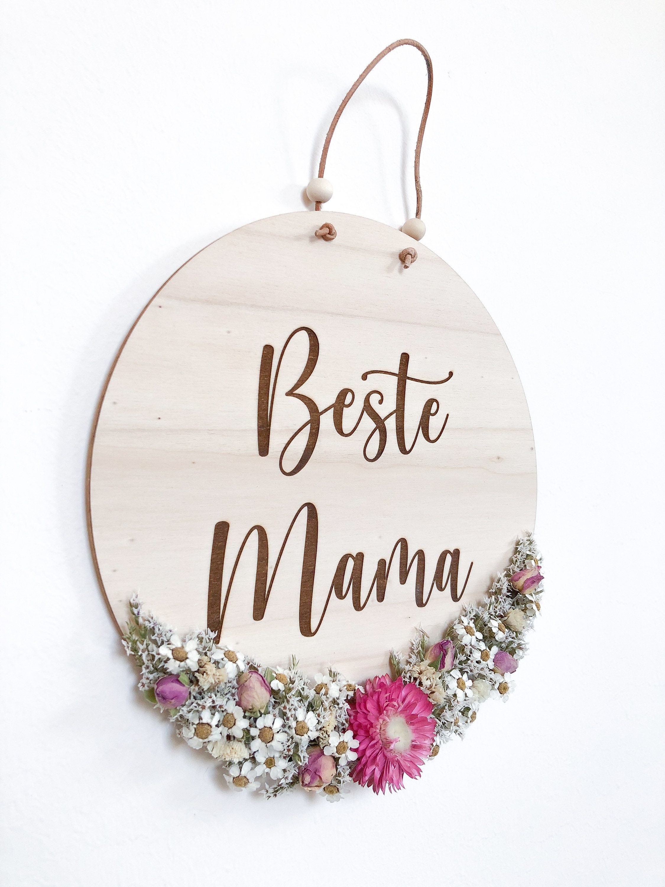 Wooden Sign Best Mom | Etsy