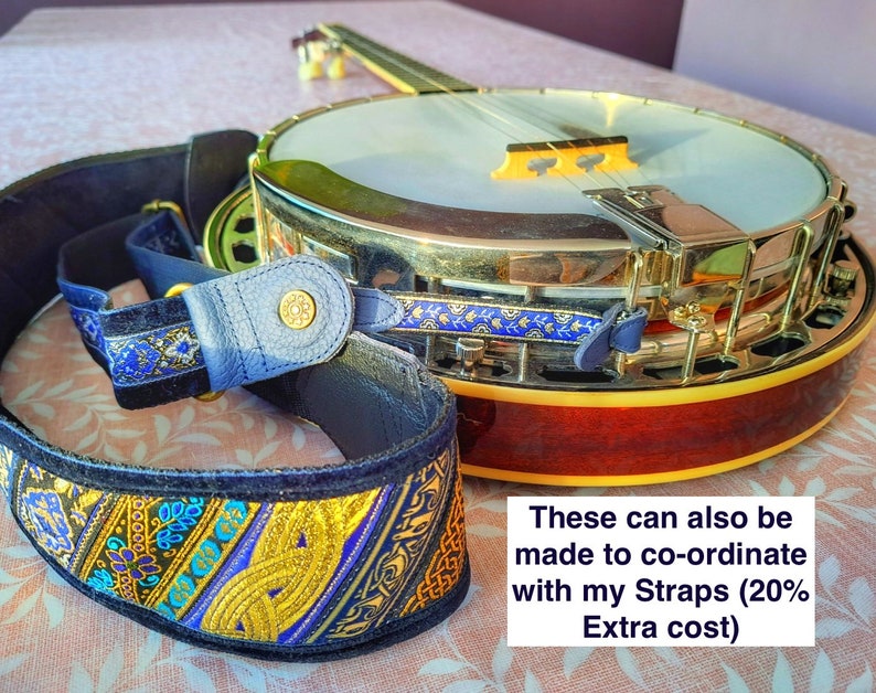 Banjo Strap Conversion Kit - Leather or Vegan Leather - Etsy