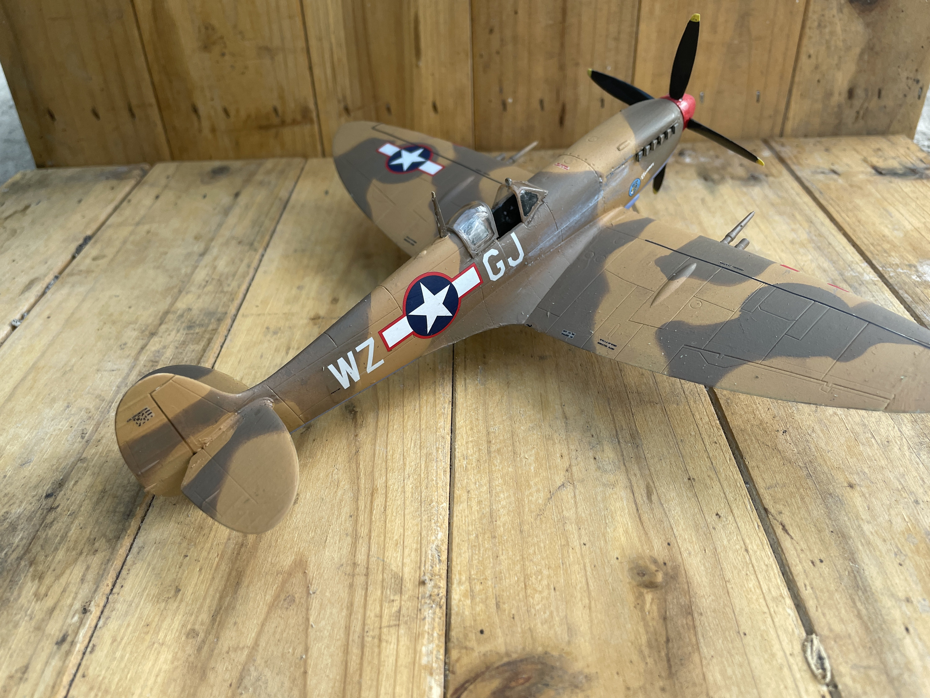 Spitfire Model - American USAAF, Vickers Supermarine Spitfire Mk. IX ...
