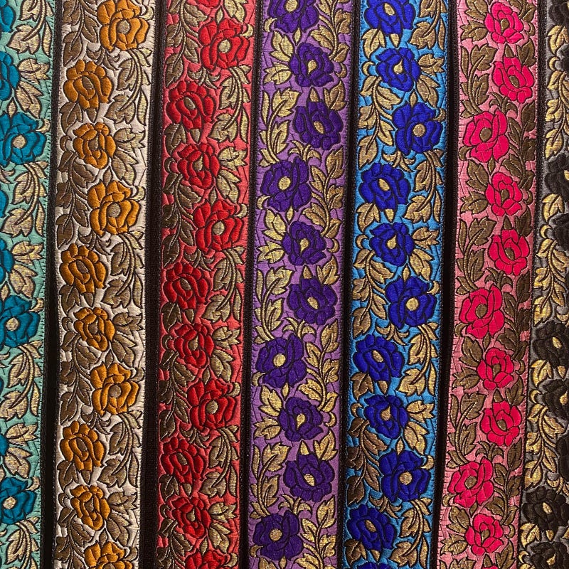 Wide Pink Guitar Strap - Etsy UK