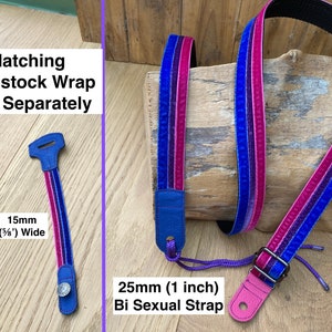 Ukulele, Mandolin Strap - LGBTQ - Pride Flags -various Widths - Rainbow ...