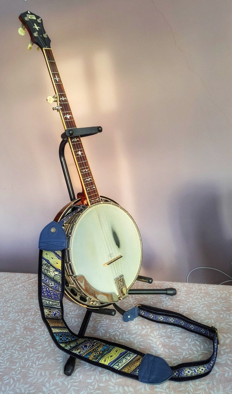 Banjo Strap Conversion Kit - Leather or Vegan Leather - Etsy