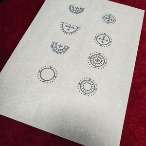 Hand Poke Tattoo Kit / Tattoo Design / DIY Tattoo Kit / Stick and Poke ...