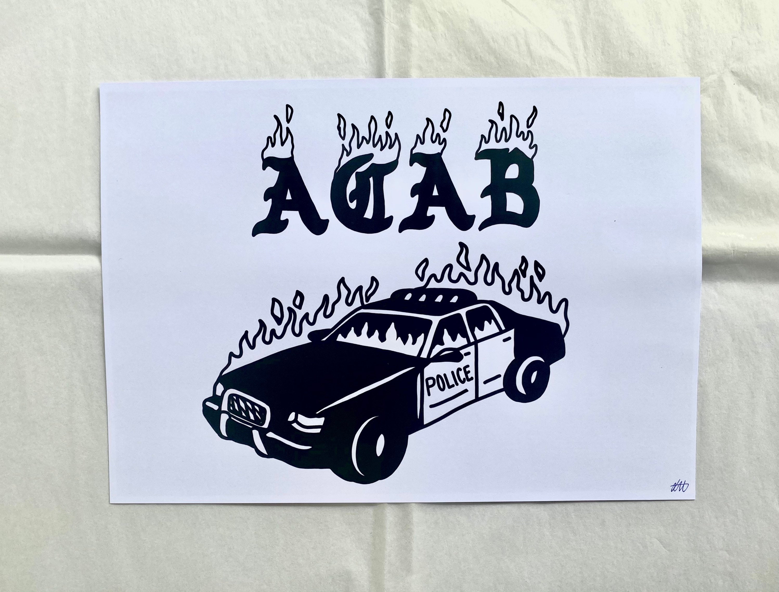 ACAB 1312 Impresión de arte | Etsy
