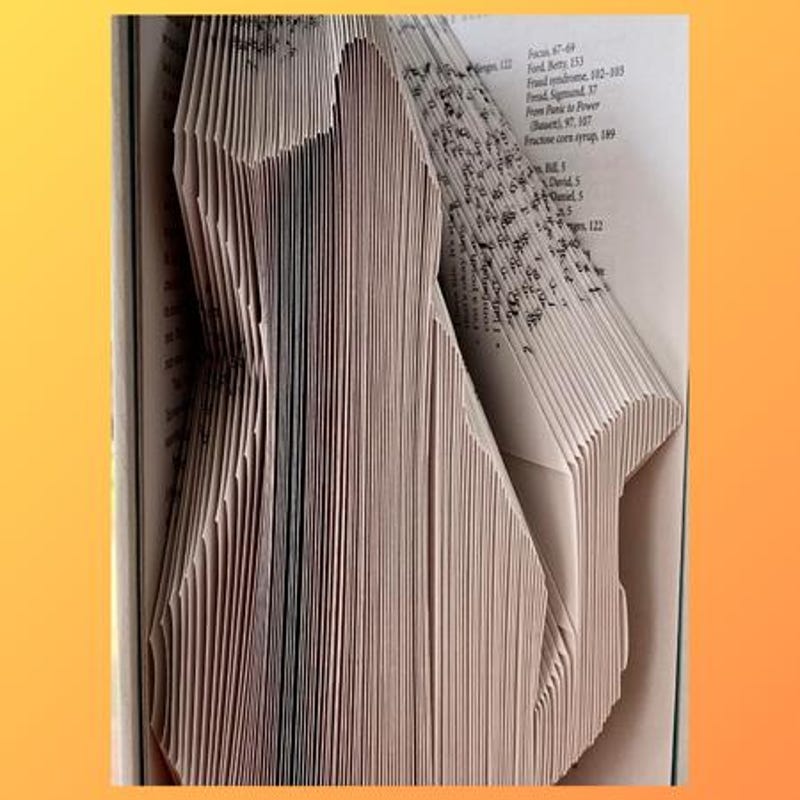 Folded Books - Etsy