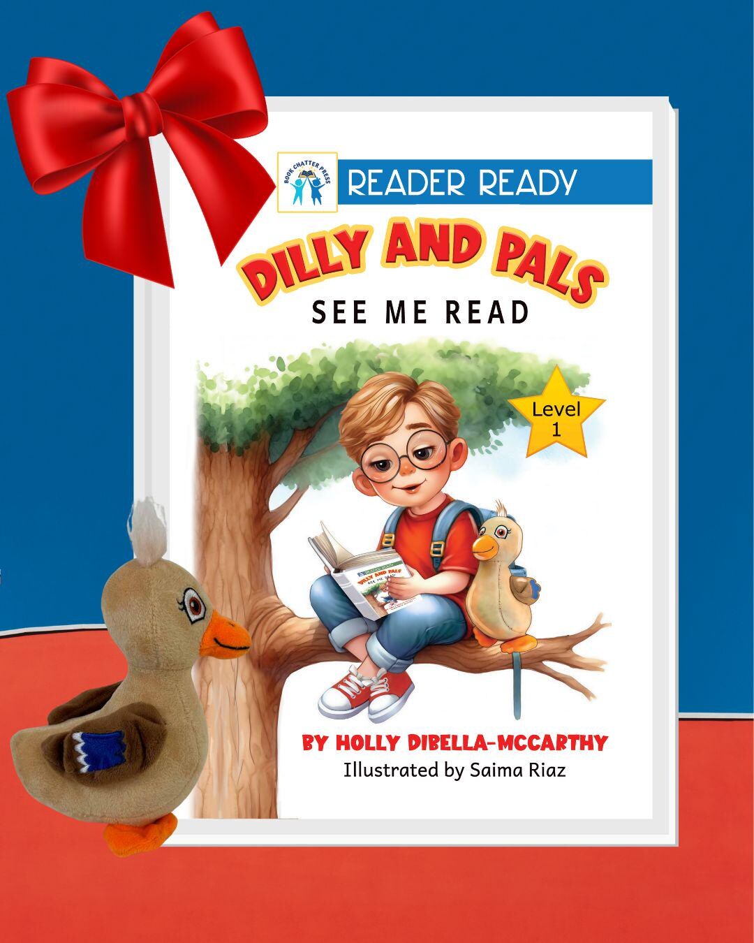 Dilly Duck Plush and Beginner Reader Book Bundle, Level 1 - Etsy