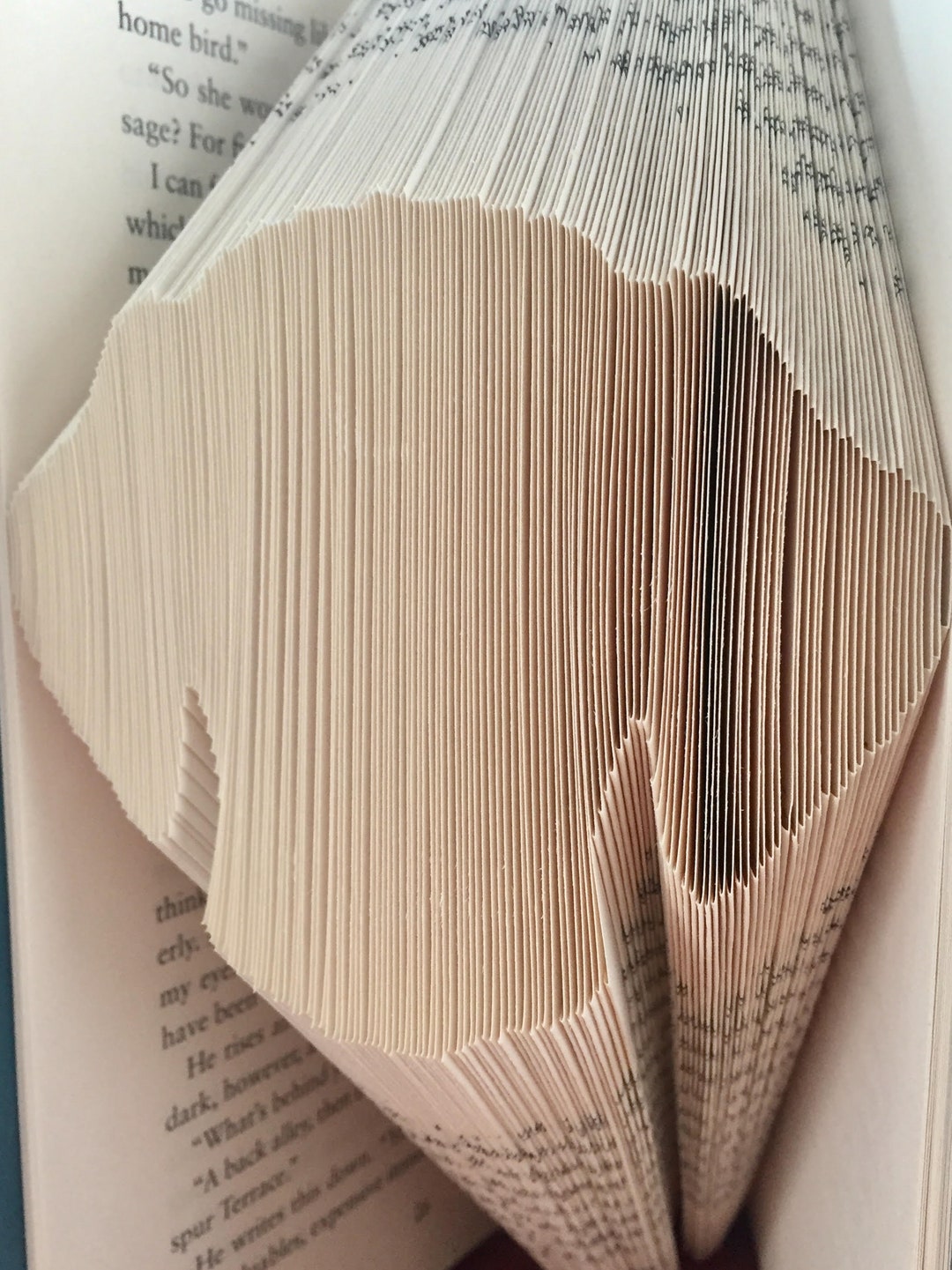 Dog Book Folding Pattern, How to Book Fold Instructions, Downloadable ...