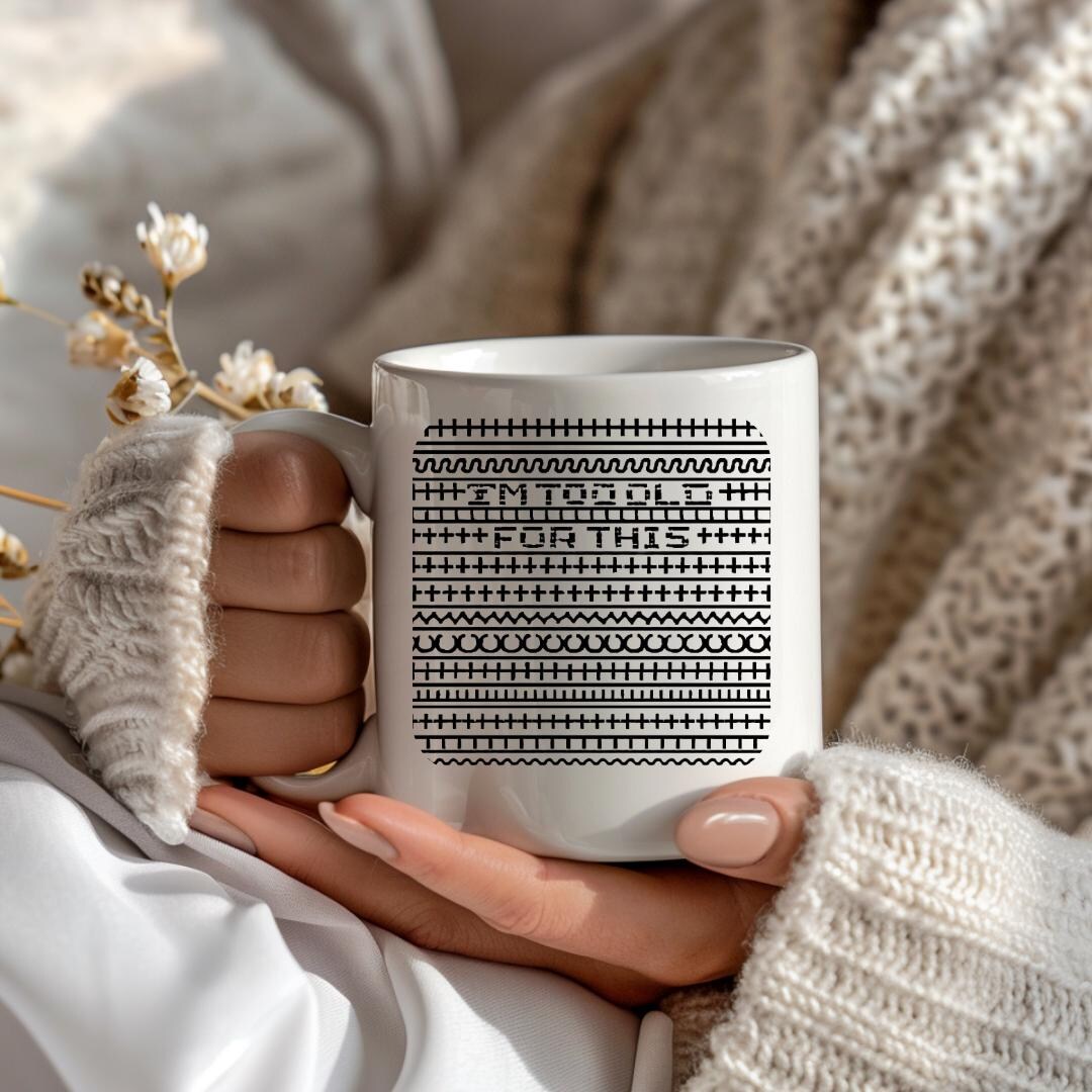 Funny Hidden Swear Message Mug: Office Humor Gift - Etsy