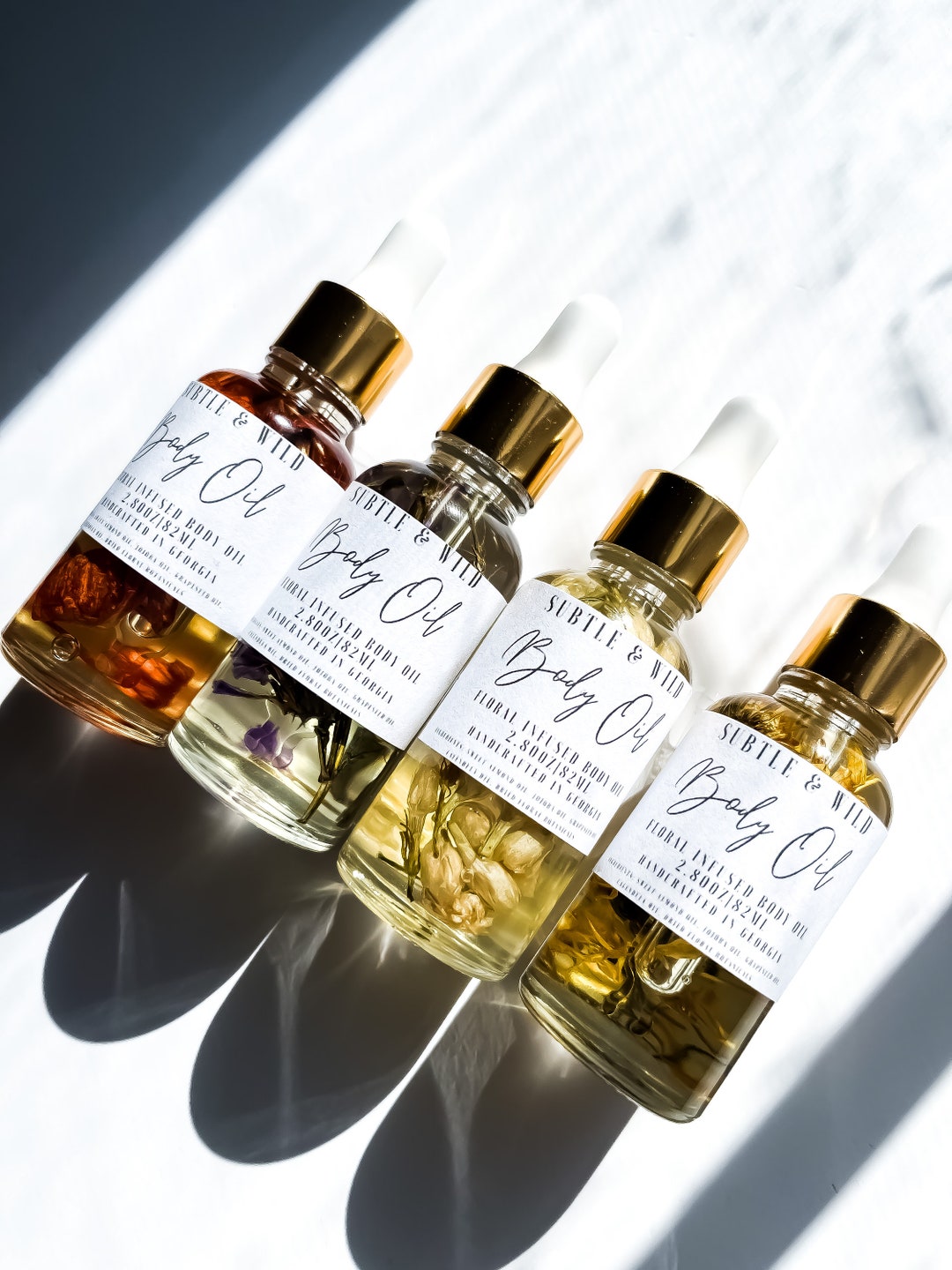 Mini Body Oil|handmade Oil|spa Gift for Her|body Oil|body Oils ...