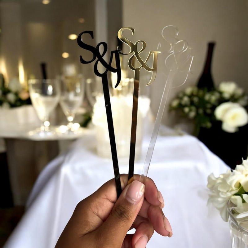 Custom Drink Stirrers - Etsy