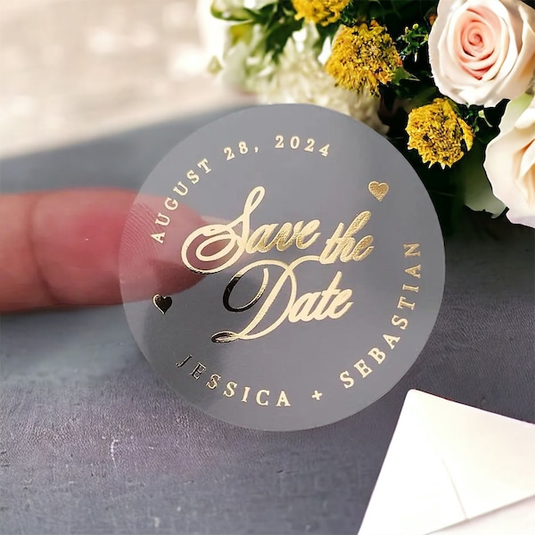 Invitation Stickers - Etsy