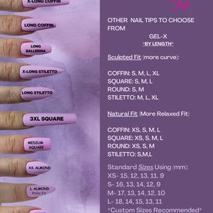 Texture 3d Gel Press on Nails, Emo French Tip Press on Nails, Goth ...