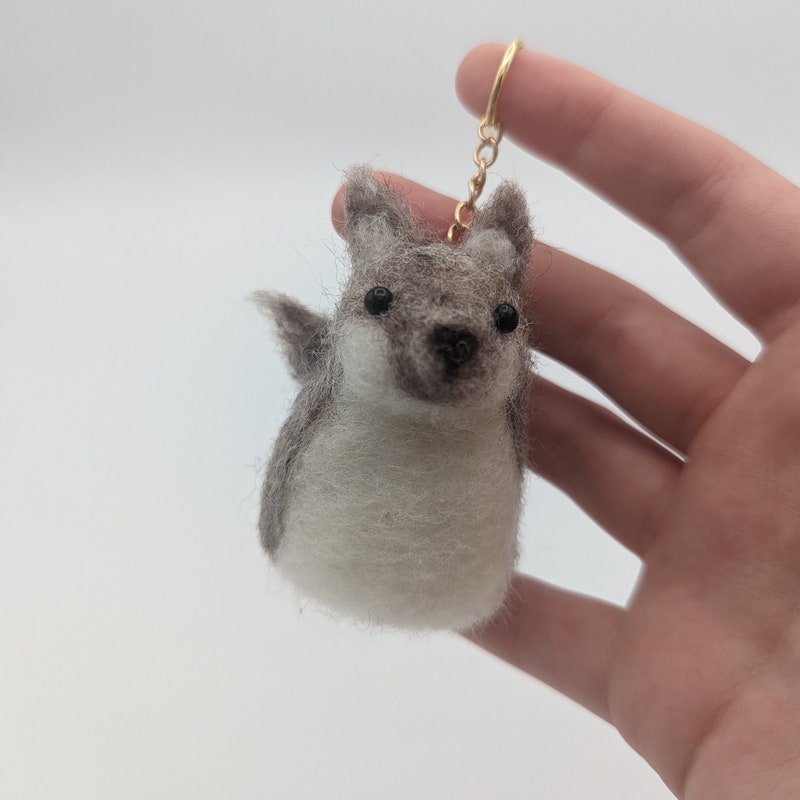 Wolf Keychain - Etsy