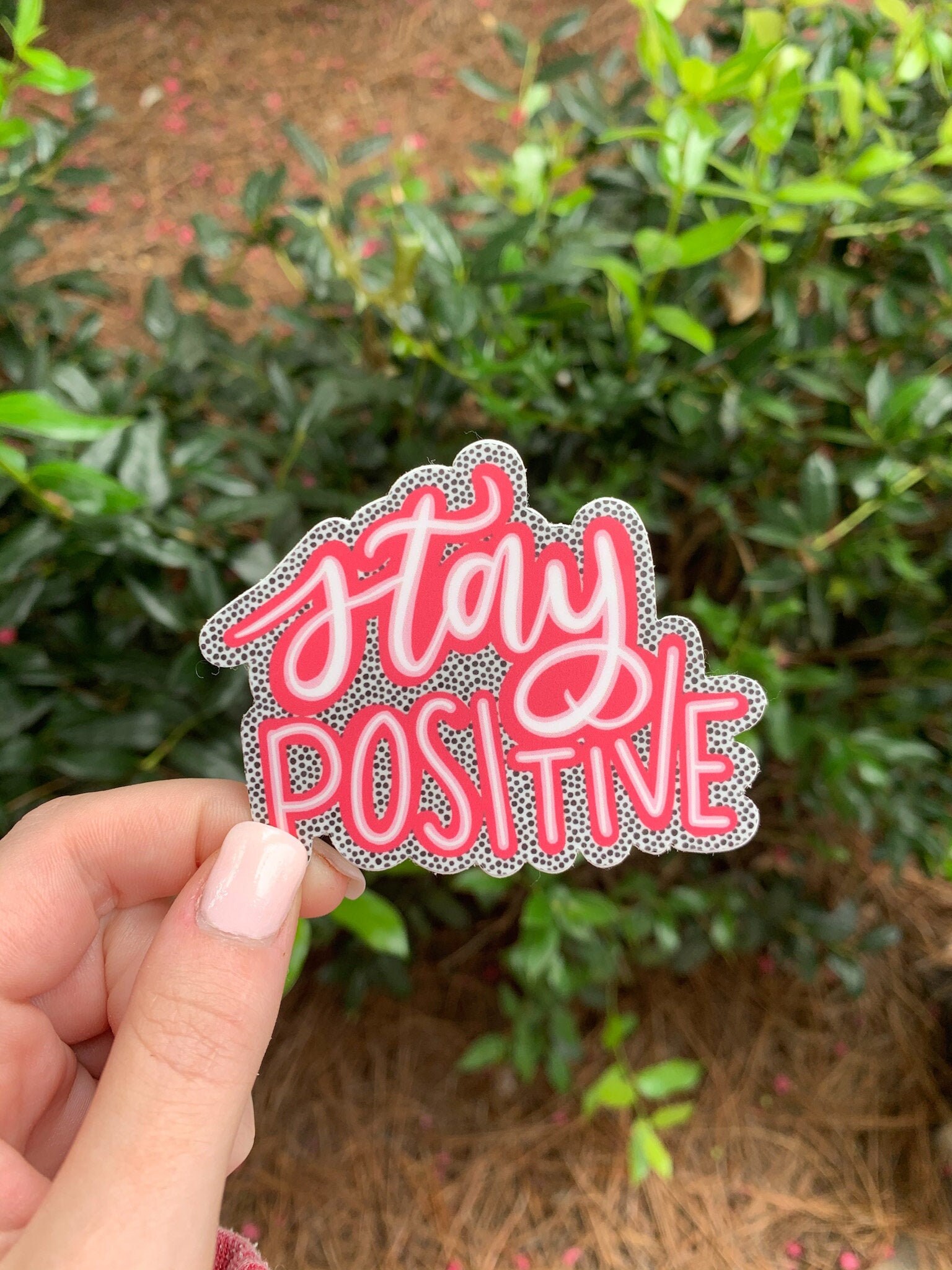 Stay Positive Vinyl Sticker / Hydroflask Sticker | Etsy