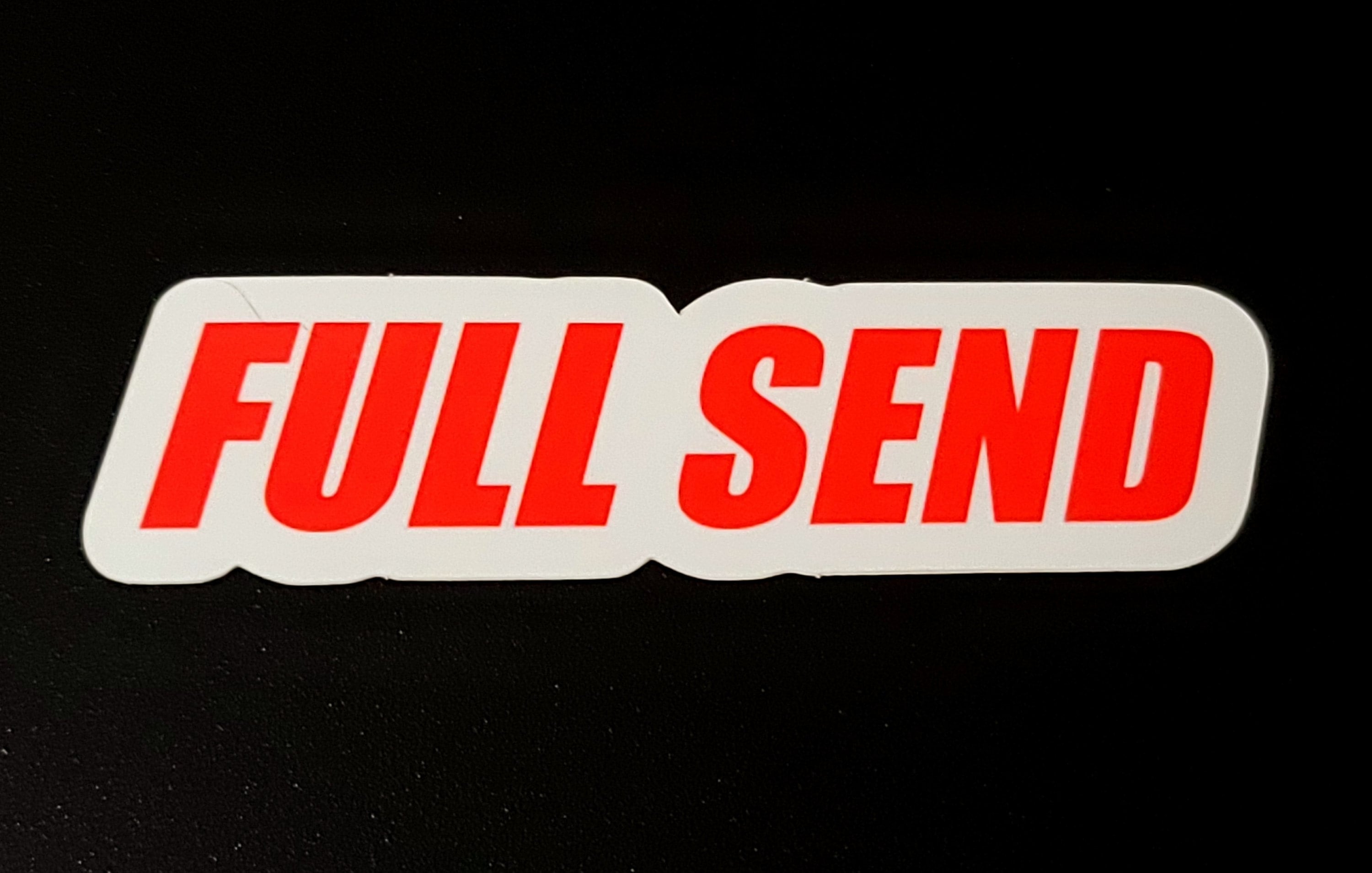 Full Send Sticker Vinyl Sticker Nelk Boys | Etsy