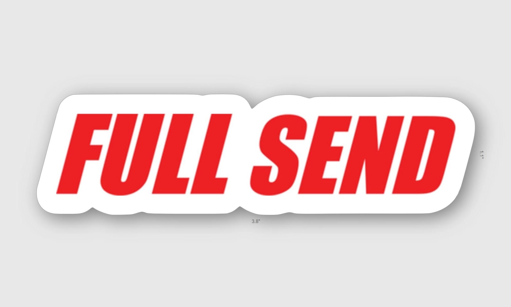 Full Send Sticker Vinyl Sticker Nelk Boys | Etsy