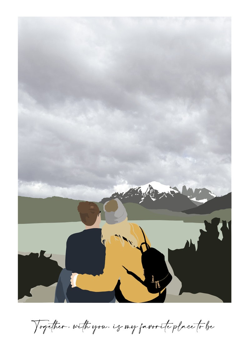 Personalized Family Illustration Personalized Drawing Family - Etsy Canada