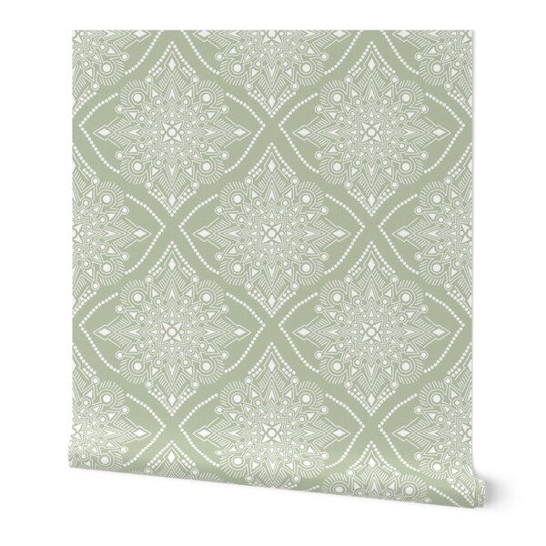 Sage Green Wallpaper - Etsy
