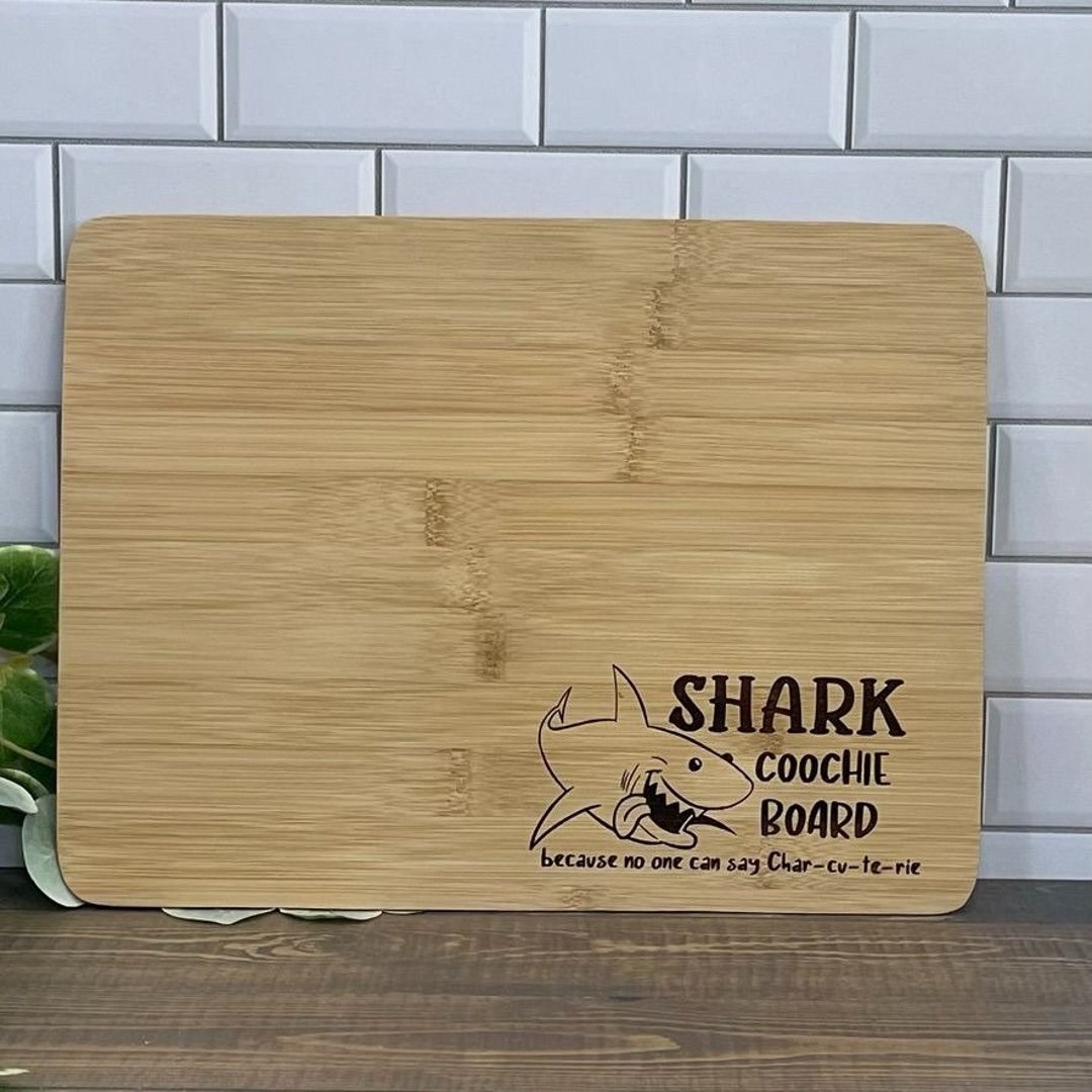 Shark Coochie Board / Charcuterie Board / Cutting Board / - Etsy