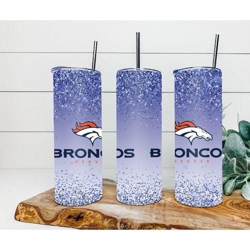 Denver Broncos Powdercoated Yeti Tumbler Free | Etsy