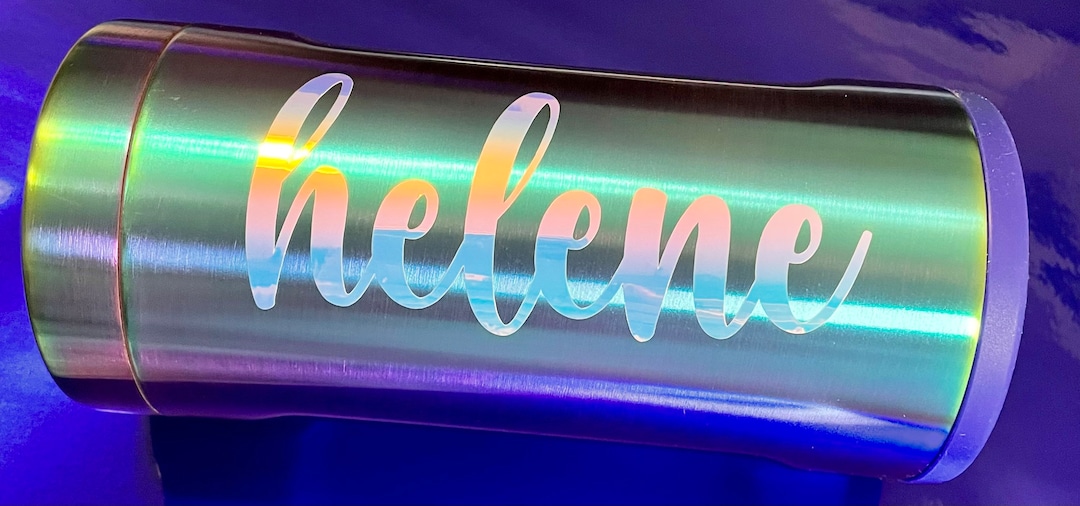 Rainbow Titanium Brumate Hopsulator Slim Personalized Stainless Steel ...