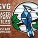 CARDINAL SVG Laser Cut Files for Glowforge Laser Cutter Artwork Vector ...