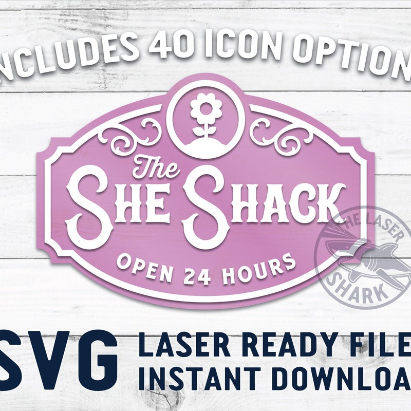 LaserSharkSVG - Etsy