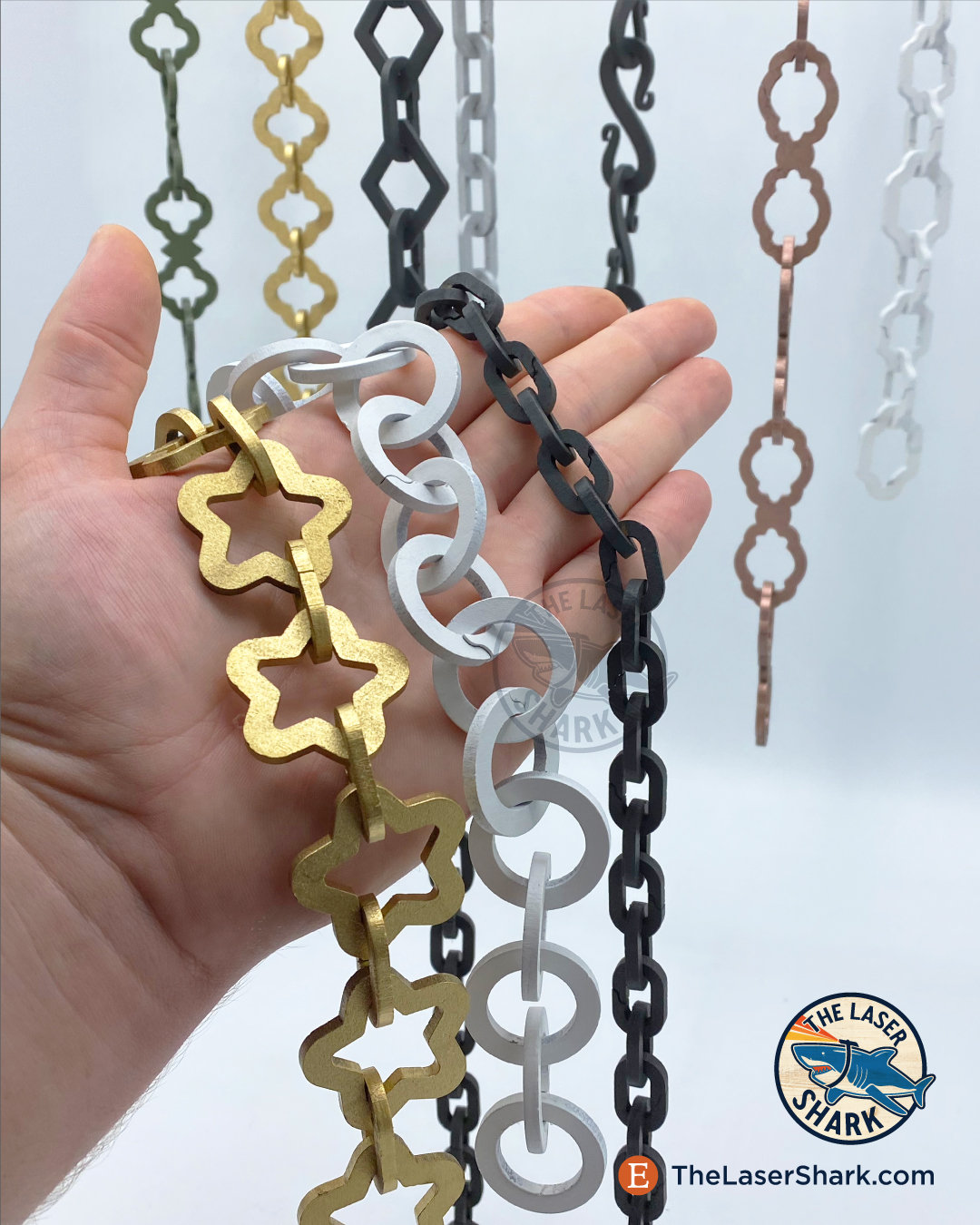 Decorative Chain Links 48 Styles SVG Laser Cut Files for - Etsy Canada