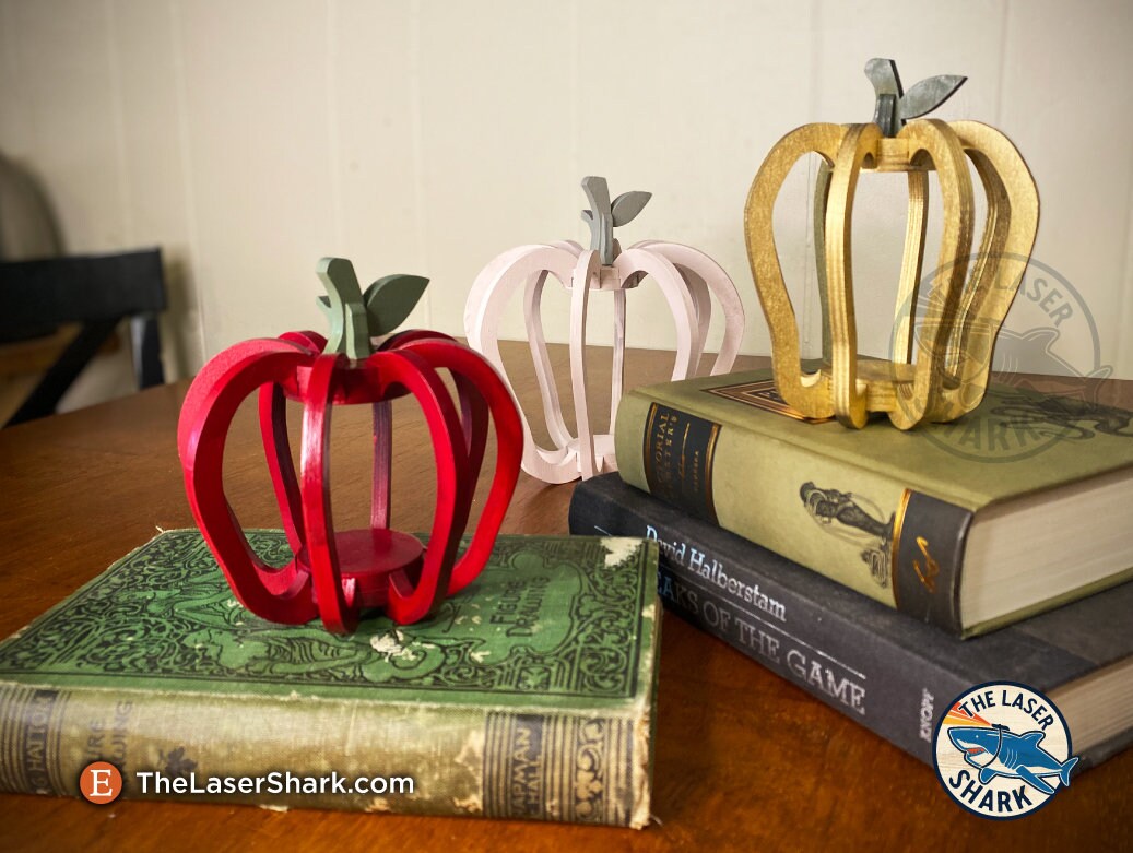 Ring Apples SVG Laser Cut Files for Glowforge Laser Cutter - Etsy